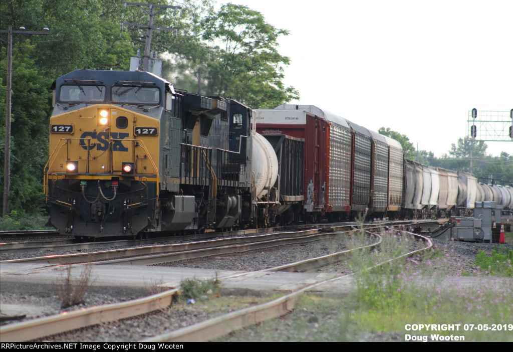 Eastbound CSXT Manifest